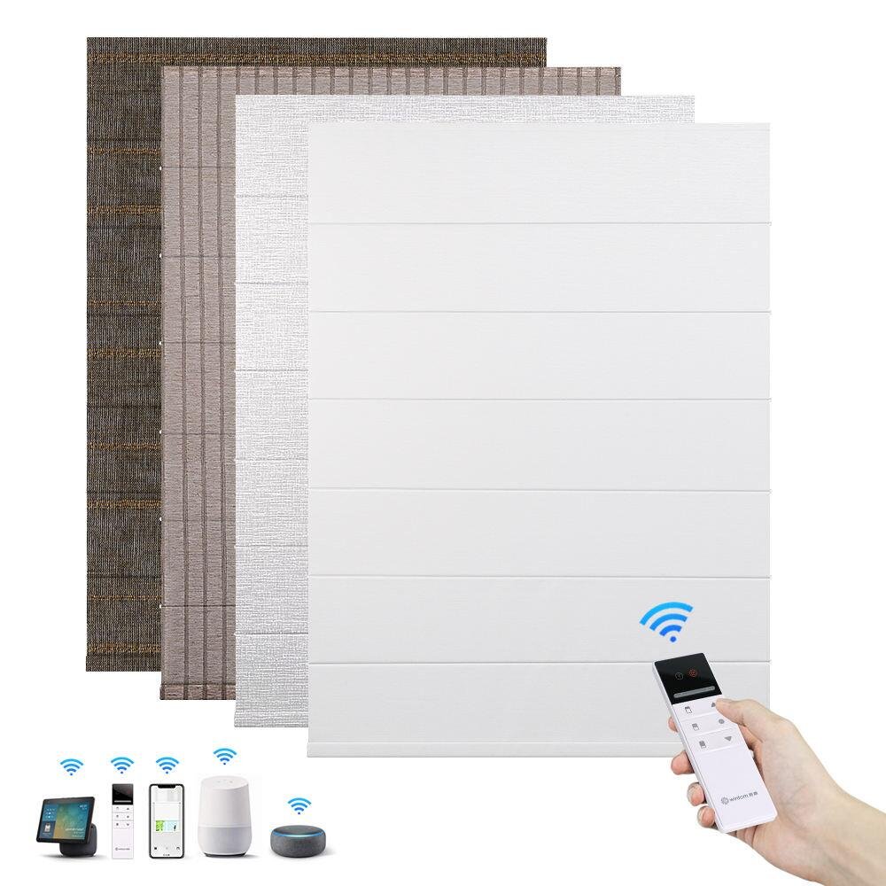 Motorized Roman Blinds - VelaBlinds.com